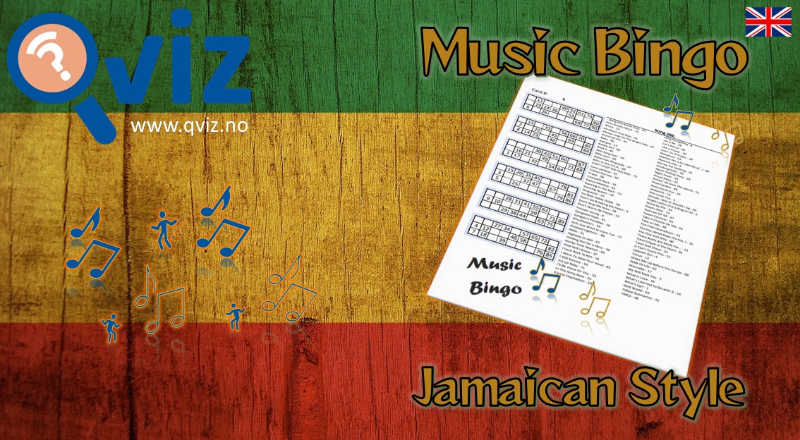 Jamaican Style - Musikk Bingo 90 - Qviz