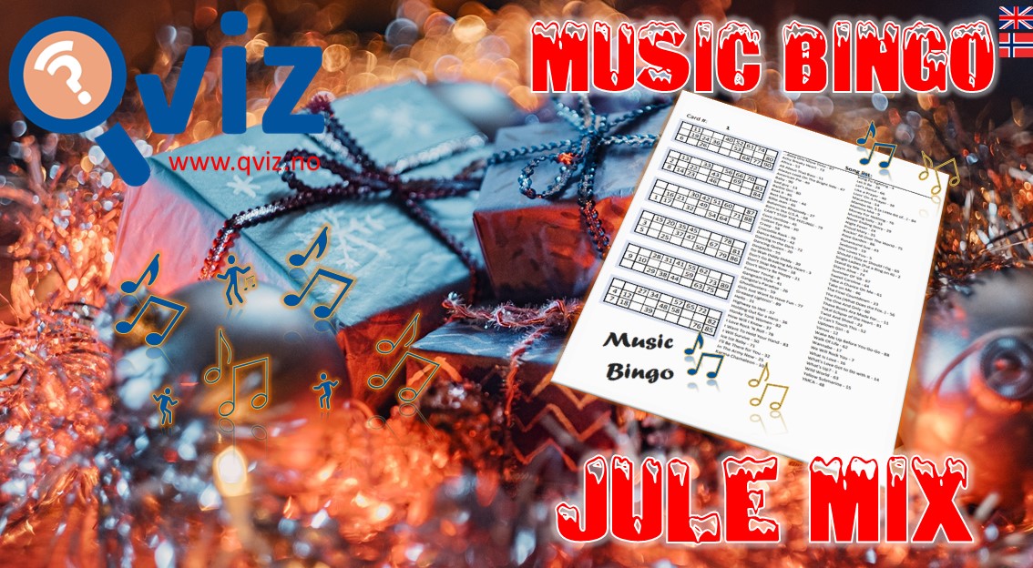 Jule Mix - Musikk Bingo 90 - Qviz
