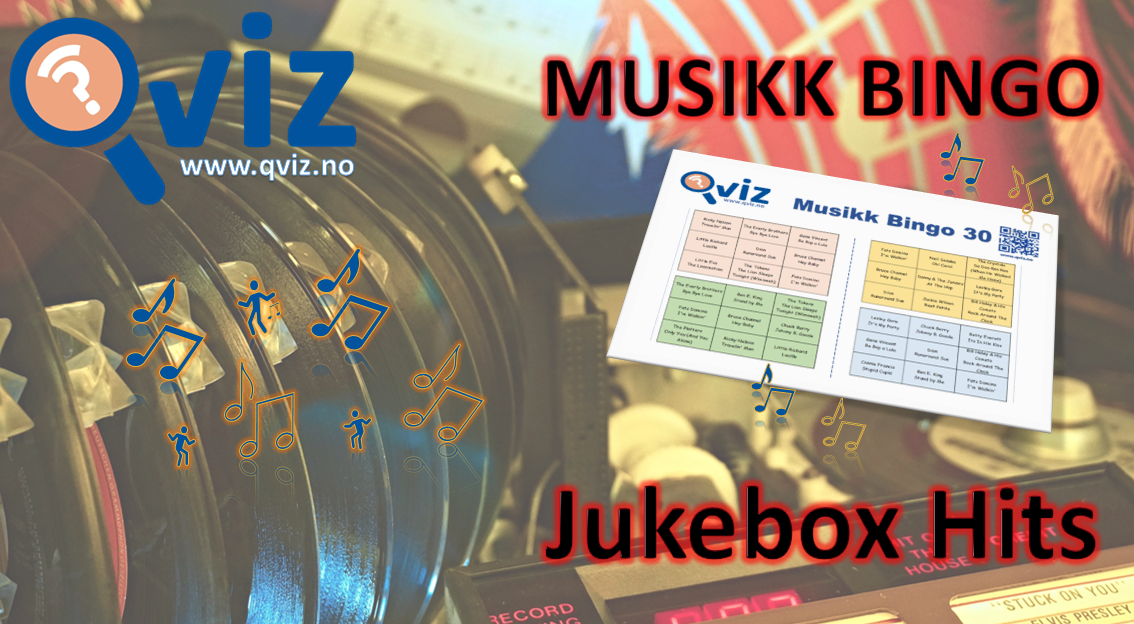 Jukebox Hits - Musikk Bingo 30 - Qviz